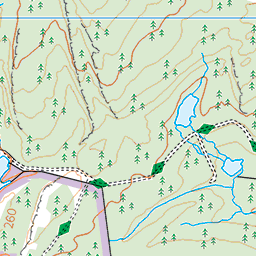 The Whangie, Kilpatrick Hills - Route Map
