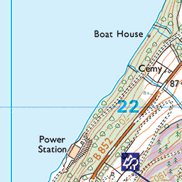 Falls of Foyers - Route Map