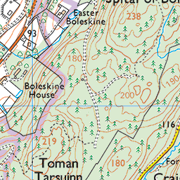Falls of Foyers - Route Map