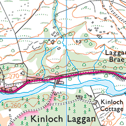 Falls of Pattack - Route Map