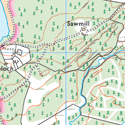 Falls of Pattack - Route Map