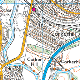 Pollok Park, Glasgow - Route Map