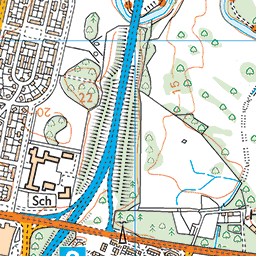 Pollok Park, Glasgow - Route Map