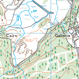 Falls of Pattack - Route Map