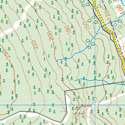 Ferry Wood and the Ord, Lairg - Route Map