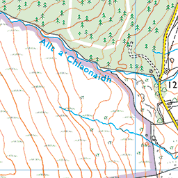 Ferry Wood and the Ord, Lairg - Route Map