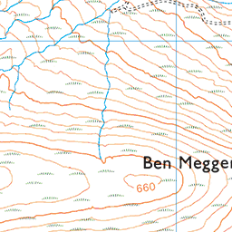 Innerwick and Bridge of Balgie, Glen Lyon - Route Map