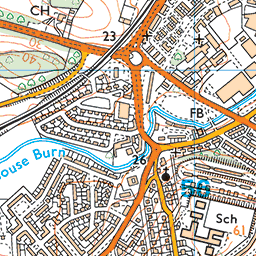 Pollok Park, Glasgow - Route Map