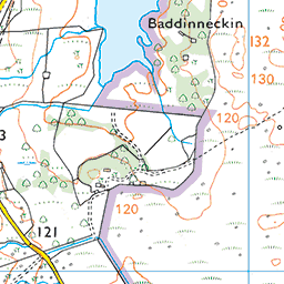 Ferry Wood and the Ord, Lairg - Route Map