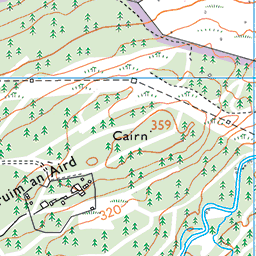 Falls of Pattack - Route Map