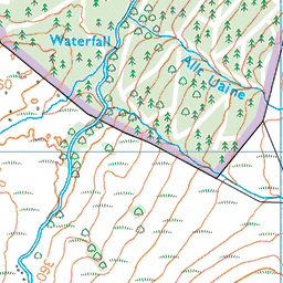 Falls of Pattack - Route Map