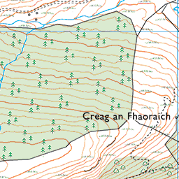 Innerwick and Bridge of Balgie, Glen Lyon - Route Map