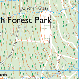 Strathyre circuit - Route Map