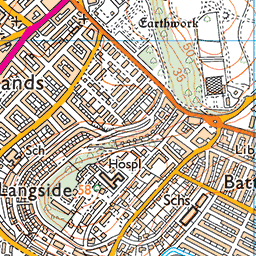 Pollok Park, Glasgow - Route Map
