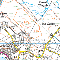 Ferry Wood and the Ord, Lairg - Route Map