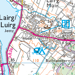 Gunns Wood, Lairg - Route Map
