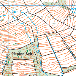 Campsie Glen, Clachan of Campsie - Route Map
