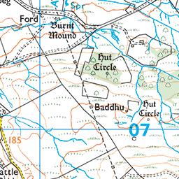 Gunns Wood, Lairg - Route Map