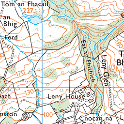 Callander Crags - Route Map