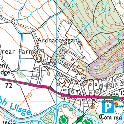 Callander Crags - Route Map