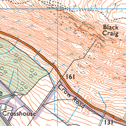 Campsie Glen, Clachan of Campsie - Route Map