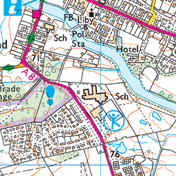 Callander to Falls of Leny circuit - Route Map