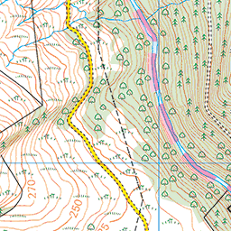 Callander Crags - Route Map