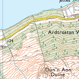 St Fillans Viewpoint circular - Route Map