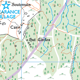 Rosal and the Strathnaver Clearances - Route Map