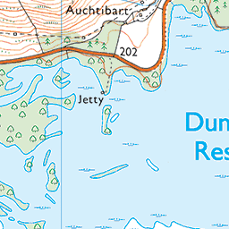 MacGregor's Cave, near Kinloch Rannoch - Route Map