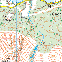 St Fillans Viewpoint circular - Route Map