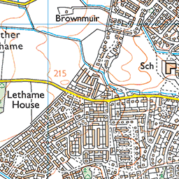 Strathaven, Sandford and Spectacle E'e falls - Route Map