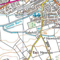 Strathaven, Sandford and Spectacle E'e falls - Route Map