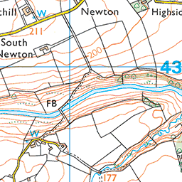 Strathaven, Sandford and Spectacle E'e falls - Route Map