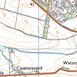Doune Castle and the River Teith - Route Map