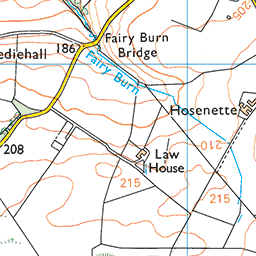 Strathaven, Sandford and Spectacle E'e falls - Route Map