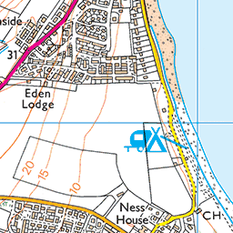 Fairy Glen, Rosemarkie - Route Map