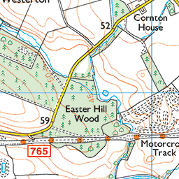 Doune Castle and the River Teith - Route Map
