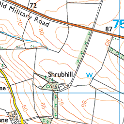 Doune Castle and the River Teith - Route Map
