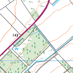 Eathie coast, near Rosemarkie - Route Map