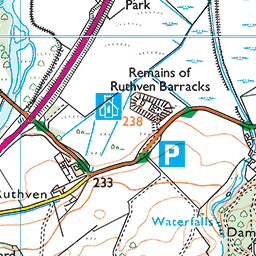 Insh Marshes - Invertromie Trail - Route Map