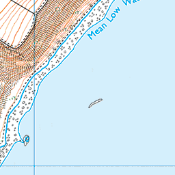 Eathie coast, near Rosemarkie - Route Map
