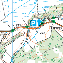 Insh Marshes - Invertromie Trail - Route Map