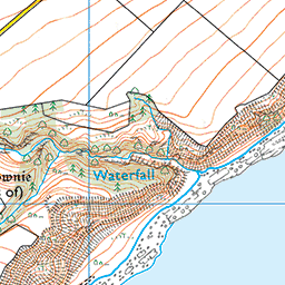 Eathie coast, near Rosemarkie - Route Map