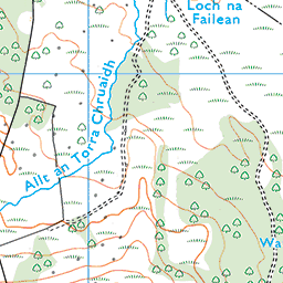 Insh Marshes - Invertromie Trail - Route Map