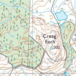 Vincent's Trail, Comrie Croft - Route Map