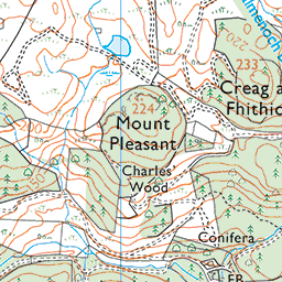Vincent's Trail, Comrie Croft - Route Map