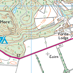 Vincent's Trail, Comrie Croft - Route Map