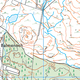 Vincent's Trail, Comrie Croft - Route Map