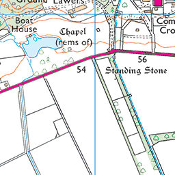 Vincent's Trail, Comrie Croft - Route Map